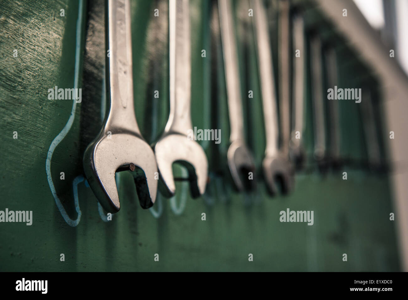 Hanging tools hi-res stock photography and images - Alamy