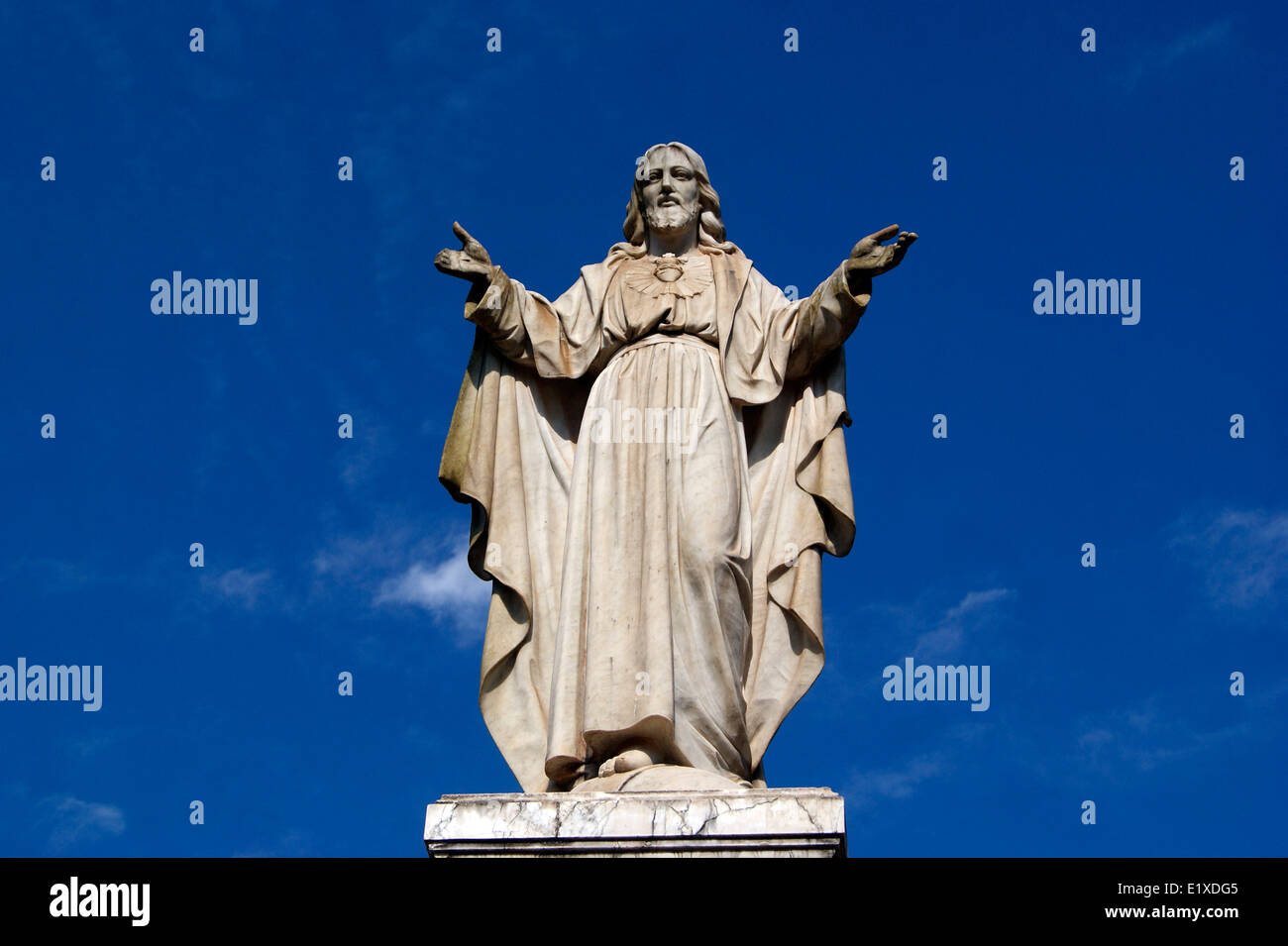 Jesus Christ Ancient Sculpture in Old Goa , India Sacred Heart of Jesus ...