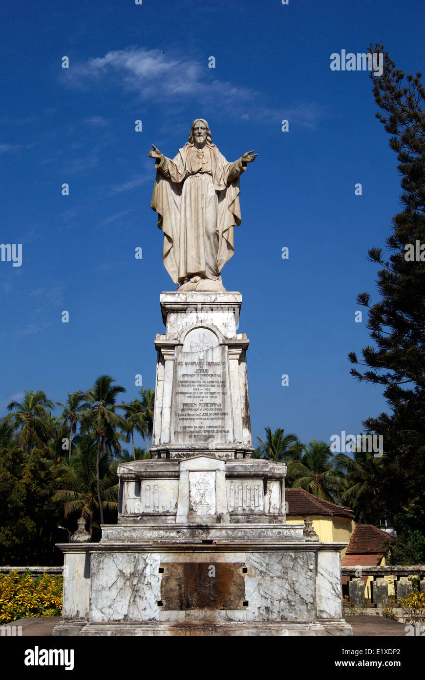 Goa jesus sculpture hi-res stock photography and images - Alamy