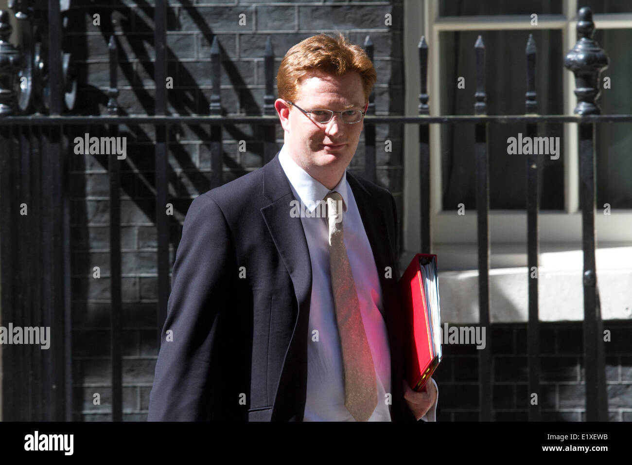 Westminster, London, UK 10th June 2014. Danny Alexander MP Chief ...