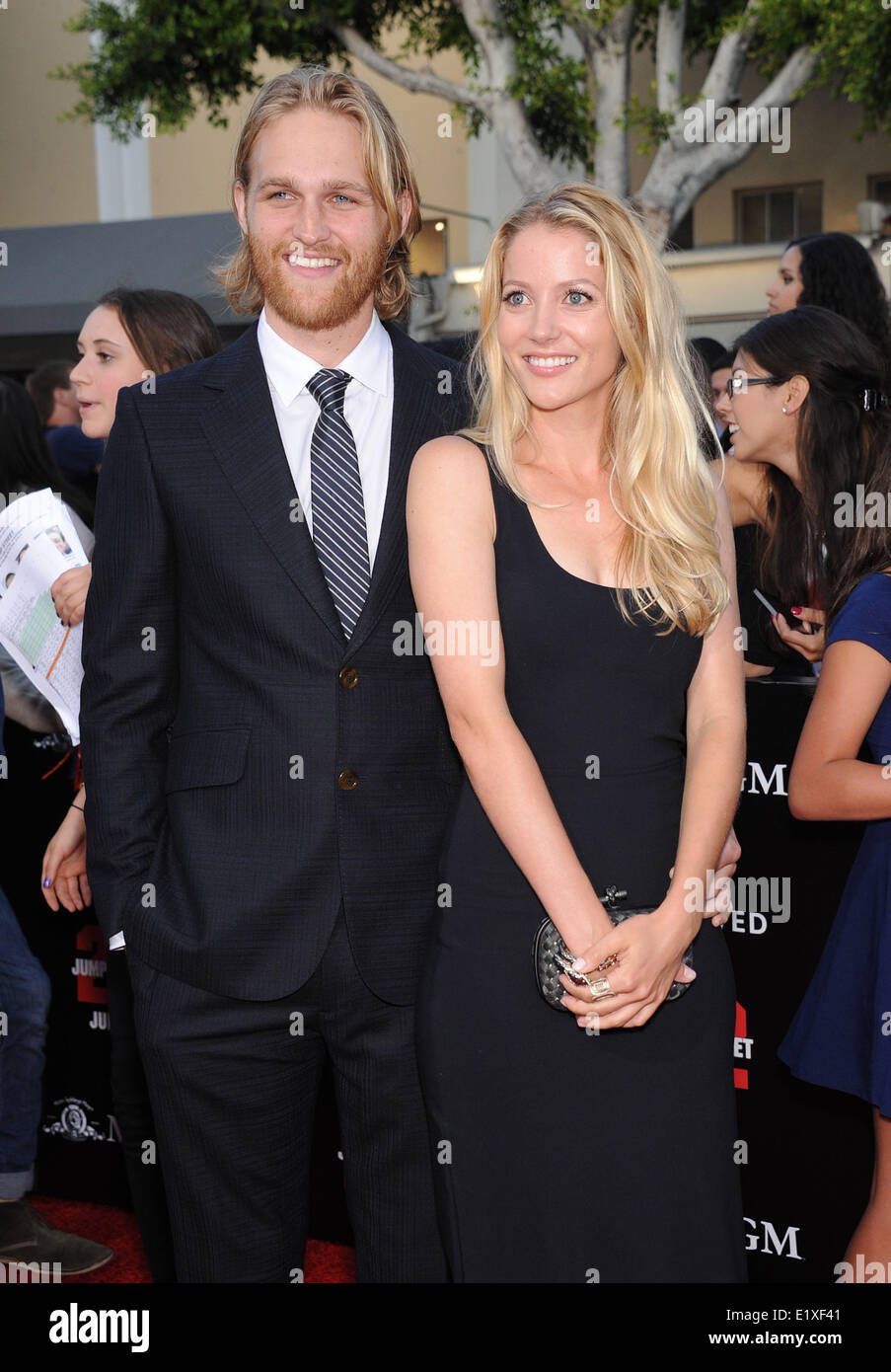 Westwood, California, USA. 10th June, 2014. Wyatt Russell arrives for ...