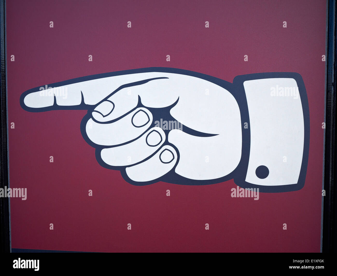 Hand pointing drawing hi-res stock photography and images - Alamy