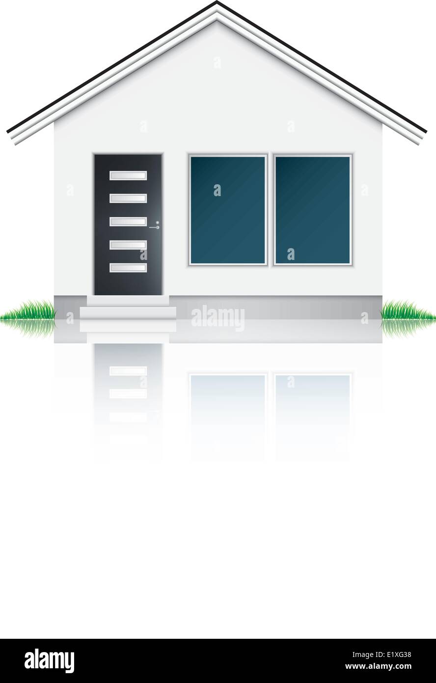 Modern house icon Stock Vector Image & Art - Alamy