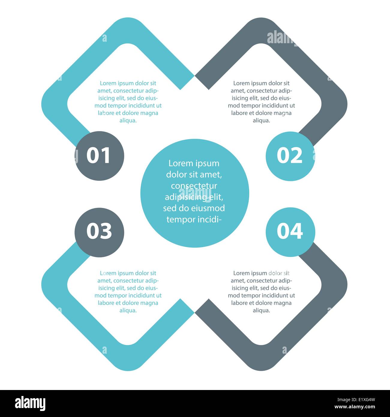 Plain minimal simple infographics vector EPS10 Stock Vector Image & Art ...