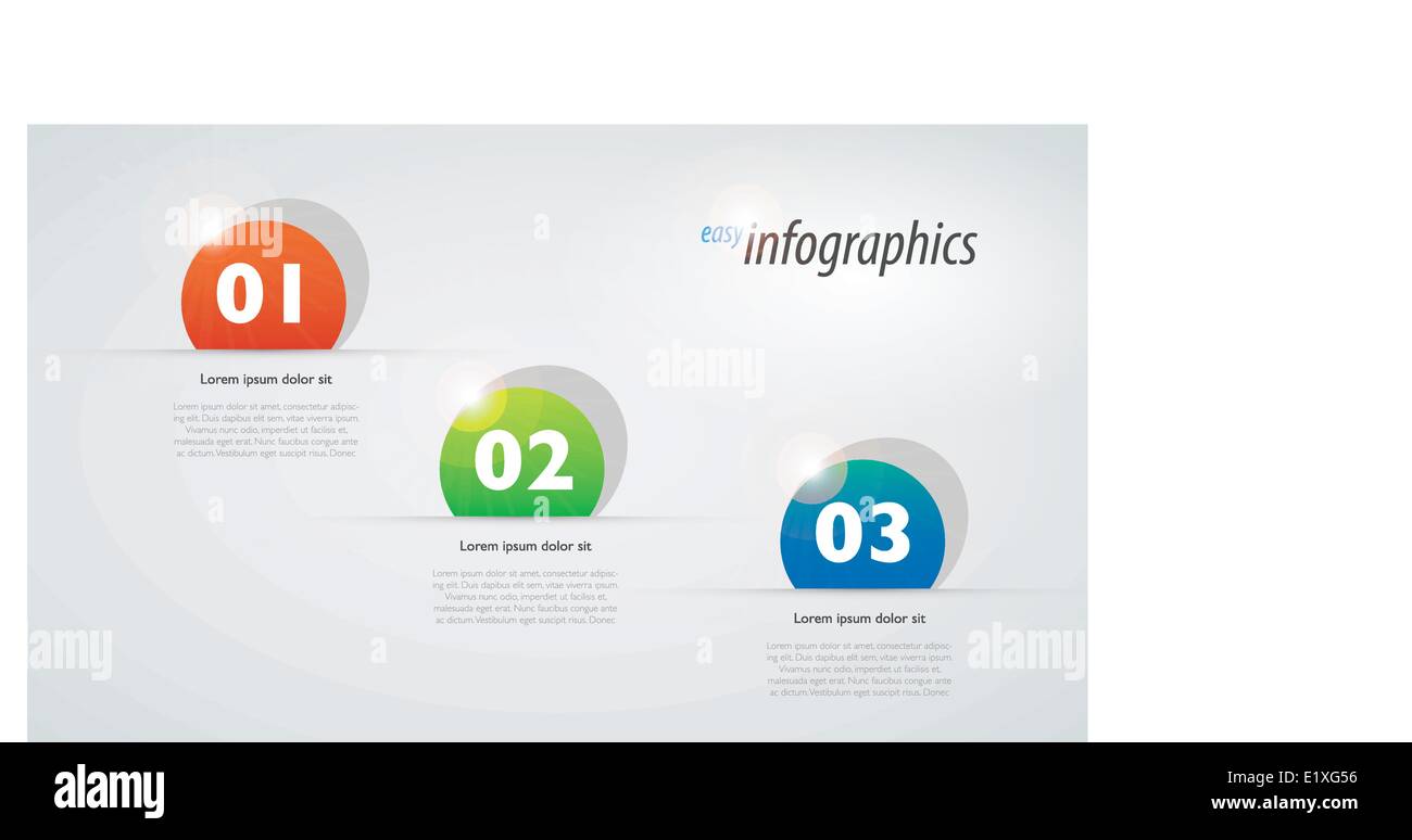 Infographic options vector Stock Vector Image & Art - Alamy