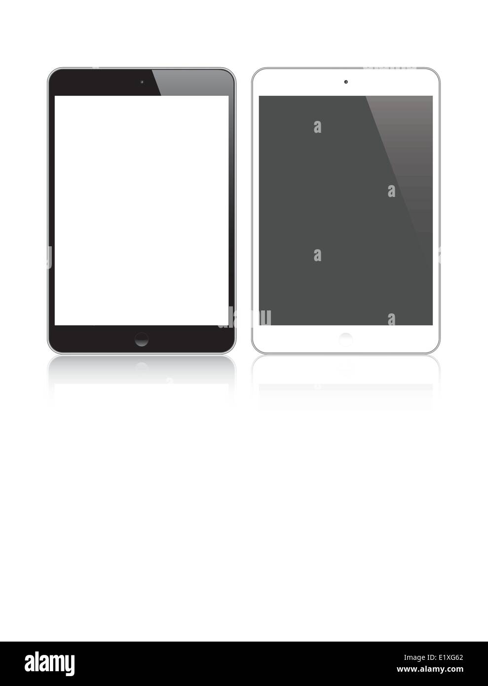 Highly detailed responsive small tablet vector Stock Vector Image & Art ...