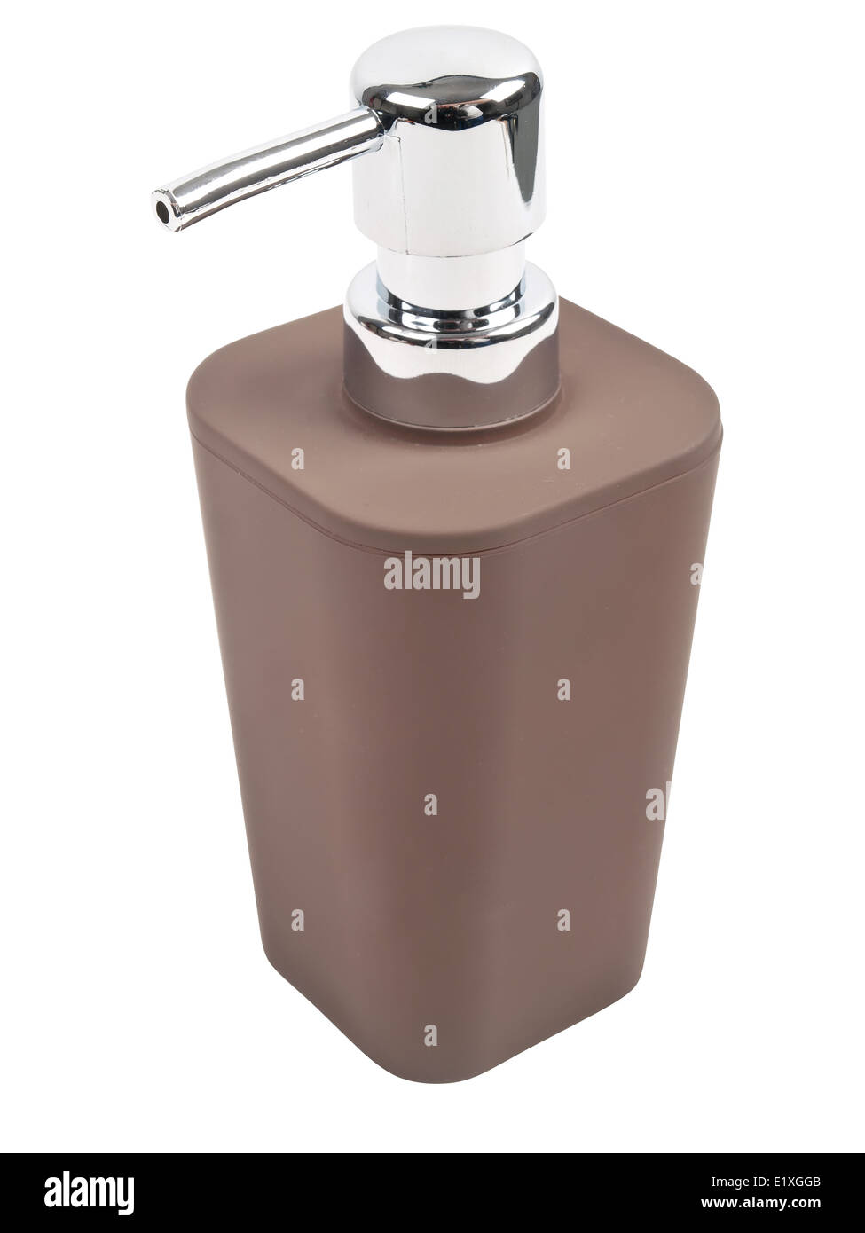 Liquid soap on white Cut Out Stock Images & Pictures - Alamy