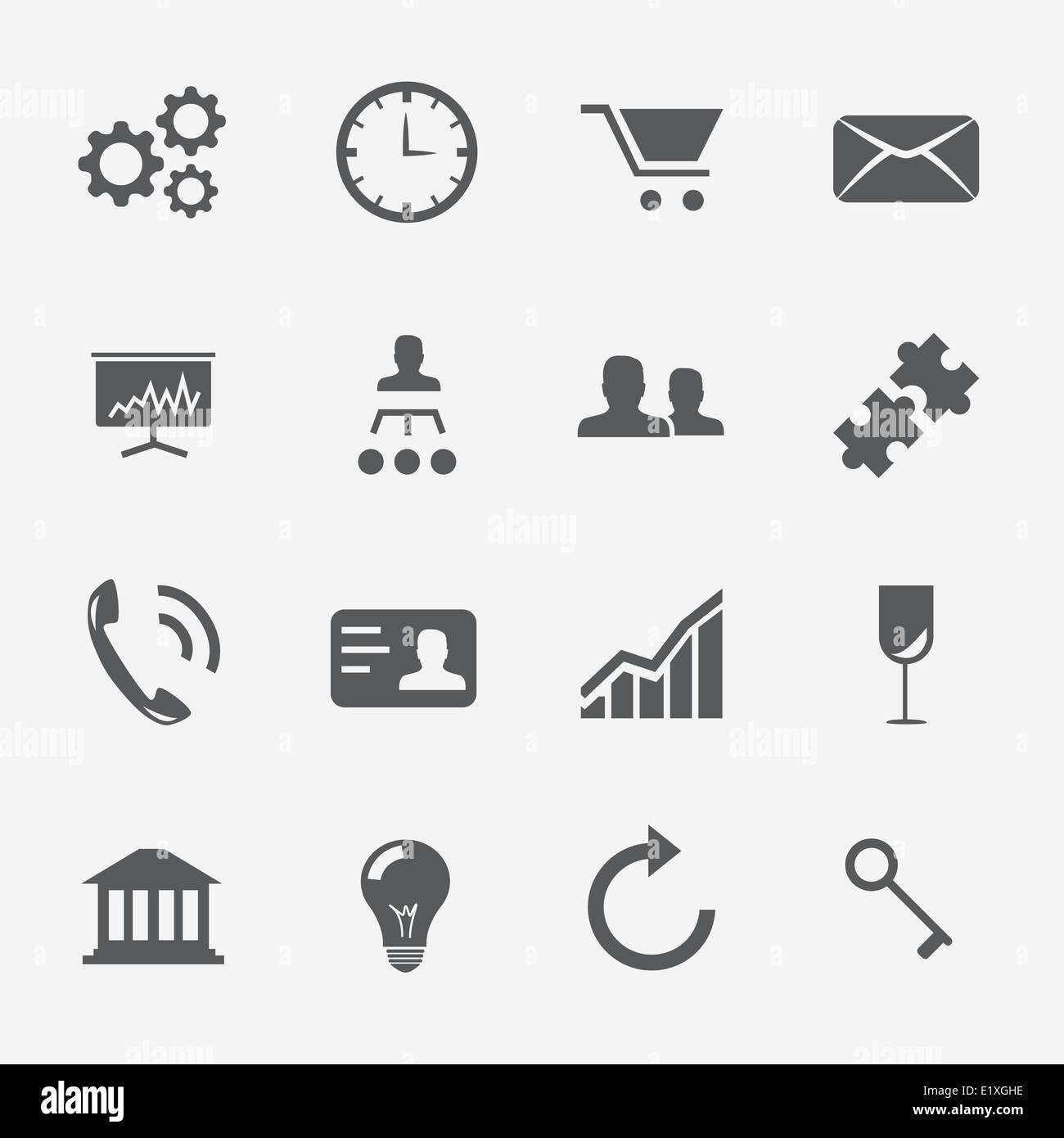 Set marketing strategy icons Stock Vector Images - Alamy
