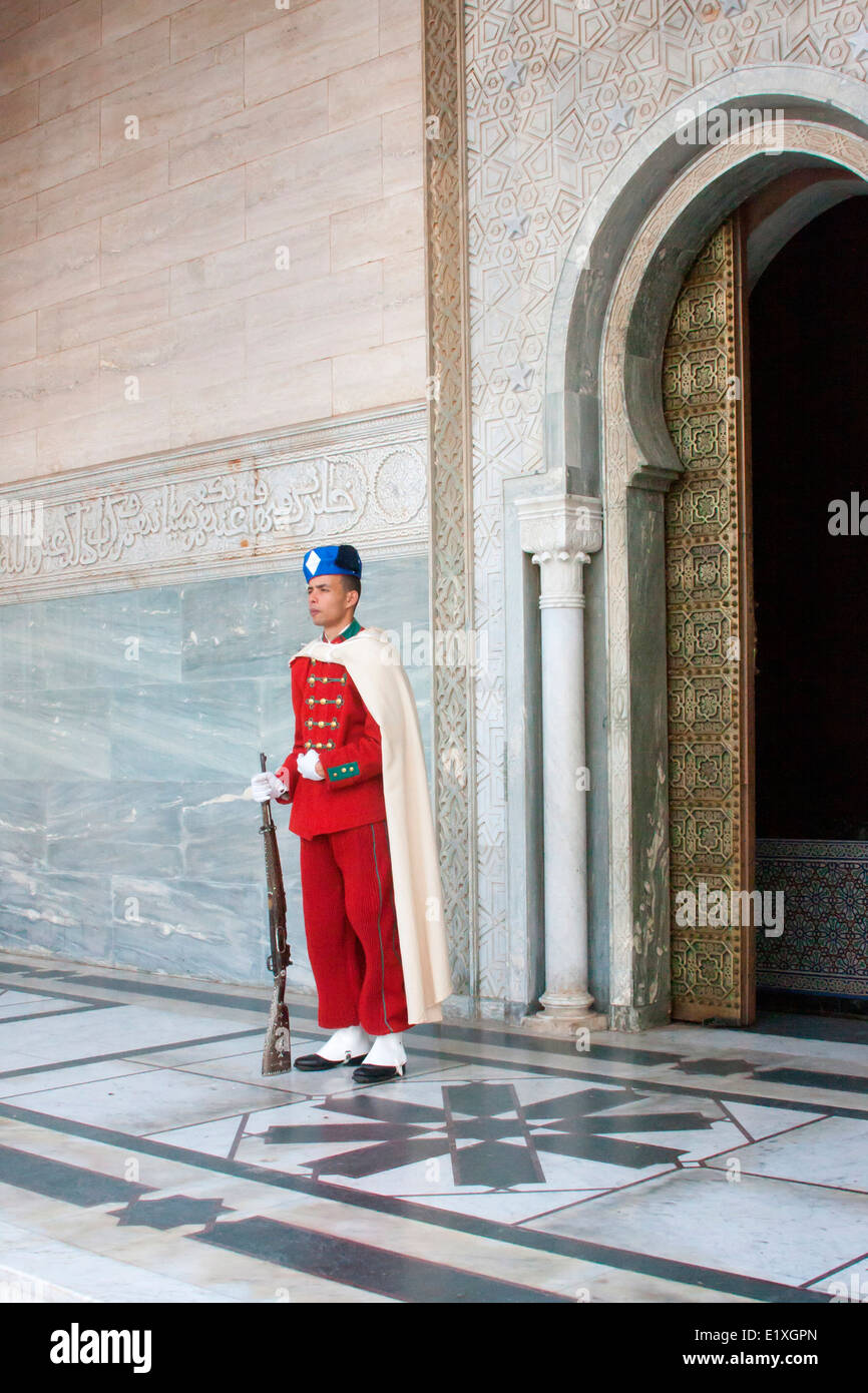 Moroccan royal guard hi-res stock photography and images - Alamy