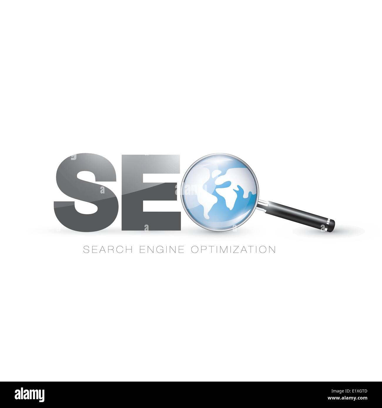 Website search engine optimization concept vector Stock Vector Image & Art - Alamy