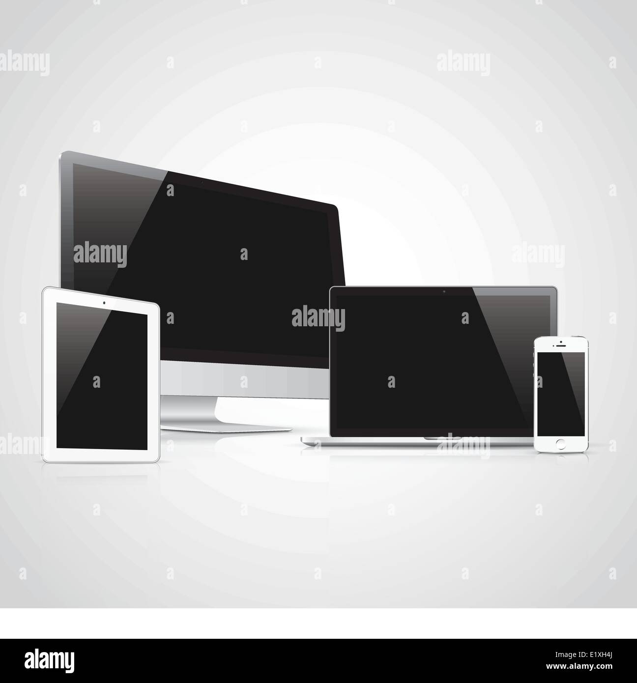 Electronic devices vector illustration Stock Vector Image & Art - Alamy