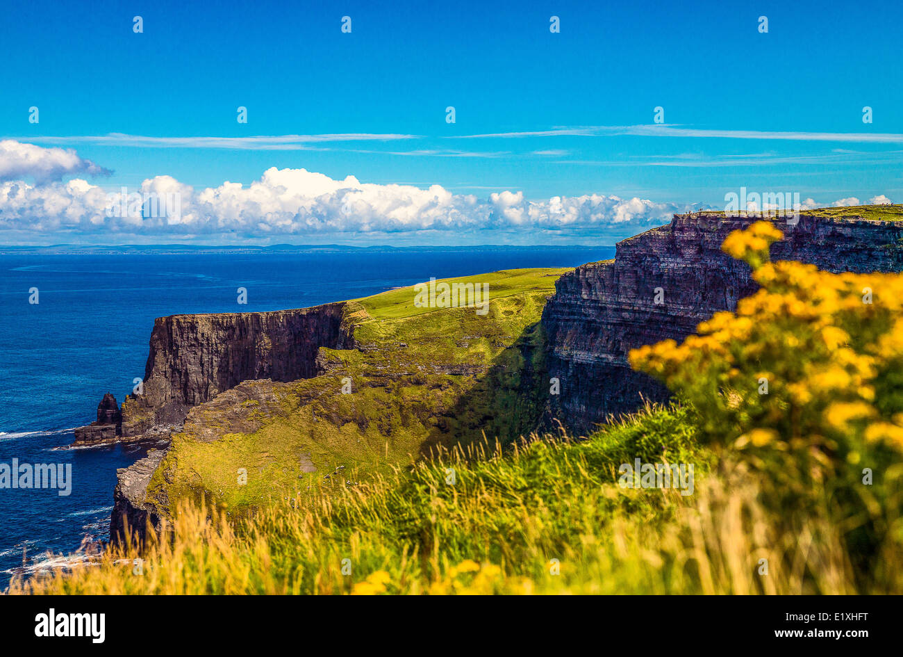 Ireland, Galway county, the Cliffs of Moher Stock Photo - Alamy