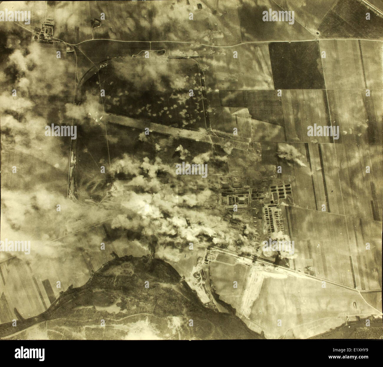 Reconnaissance Photo Aerial View Stock Photo - Alamy