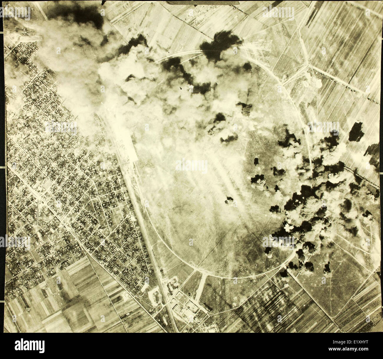 Reconnaissance Photo Aerial View Stock Photo - Alamy