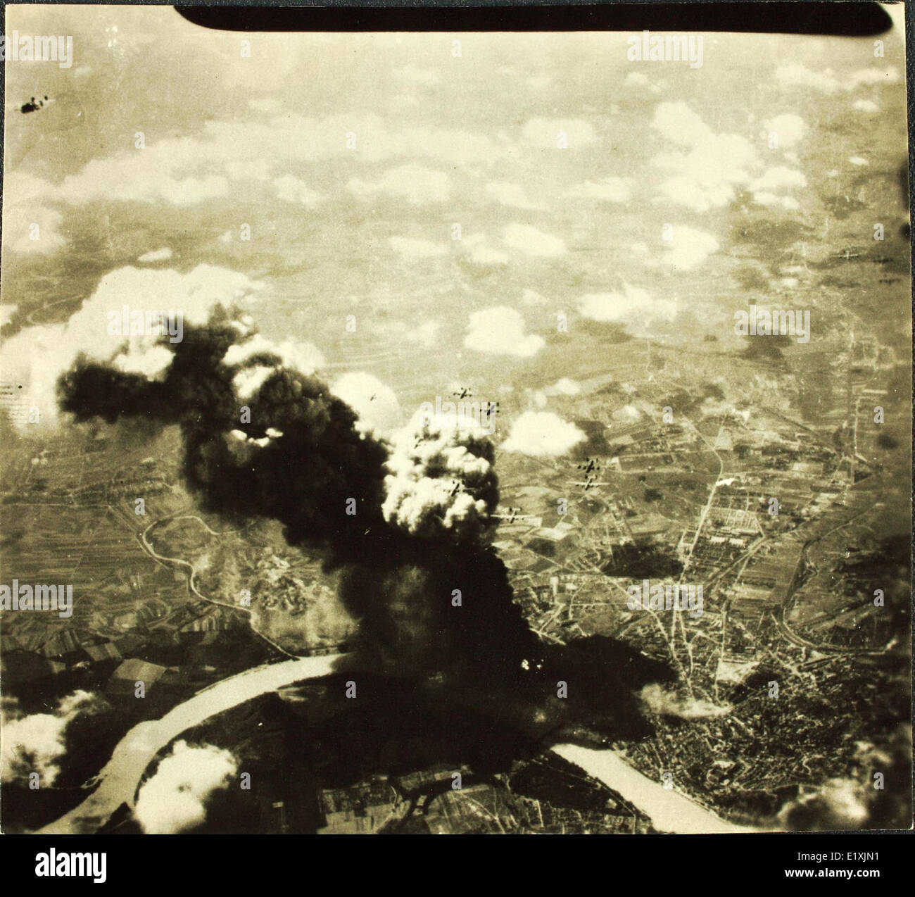 Reconnaissance Photo Aerial View Stock Photo - Alamy