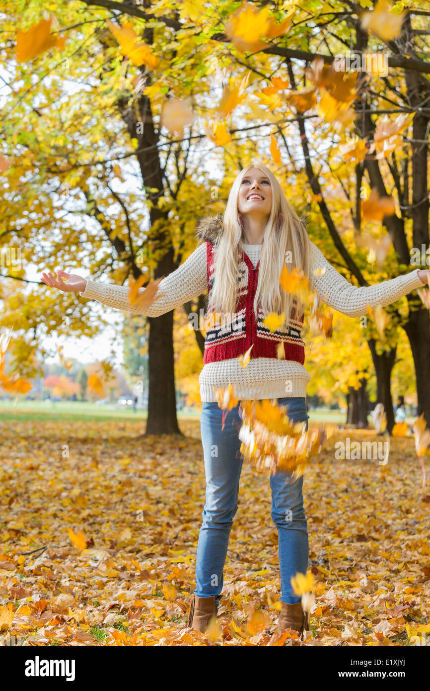 Falling leaves motion hi-res stock photography and images - Alamy