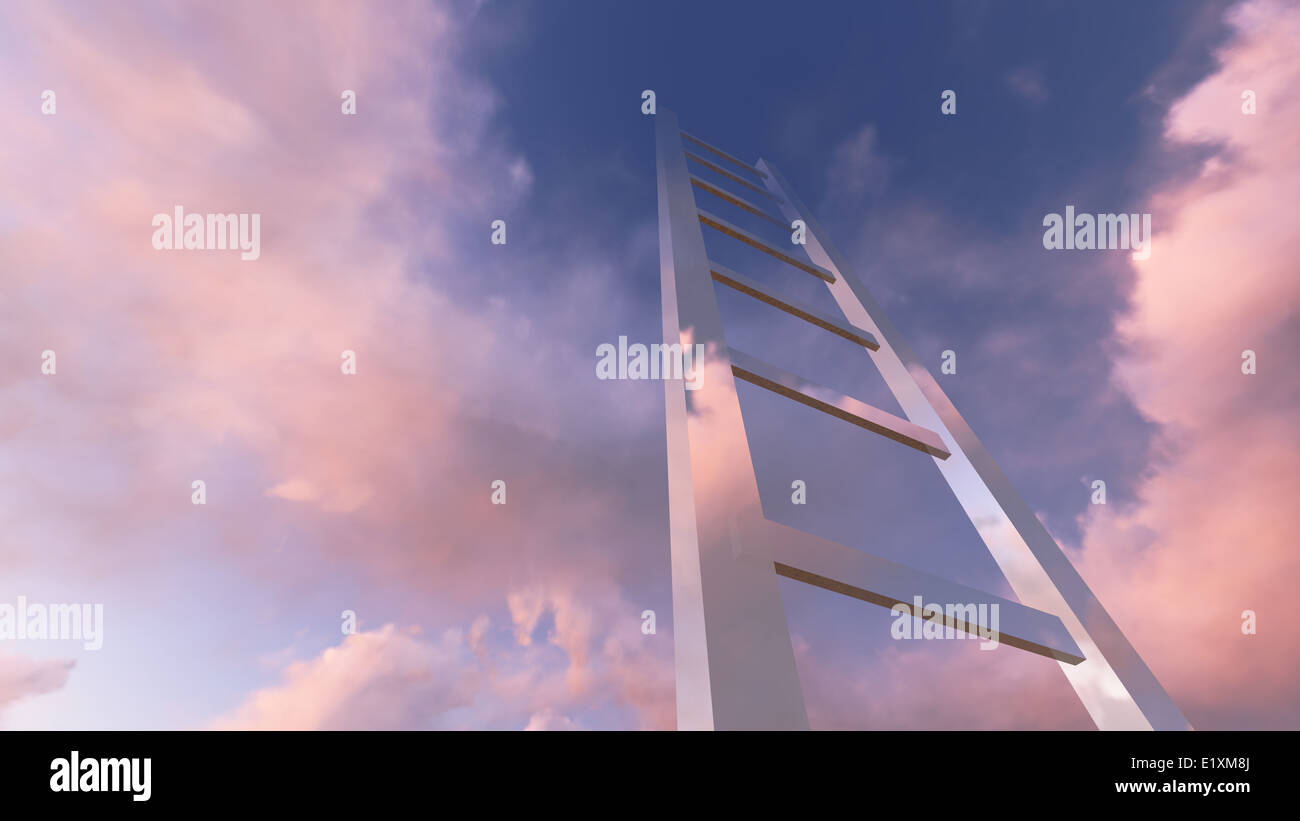 Ladders showing pathway top hi-res stock photography and images - Alamy
