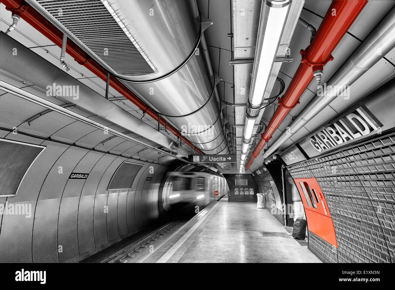 Naples train station hi-res stock photography and images - Alamy