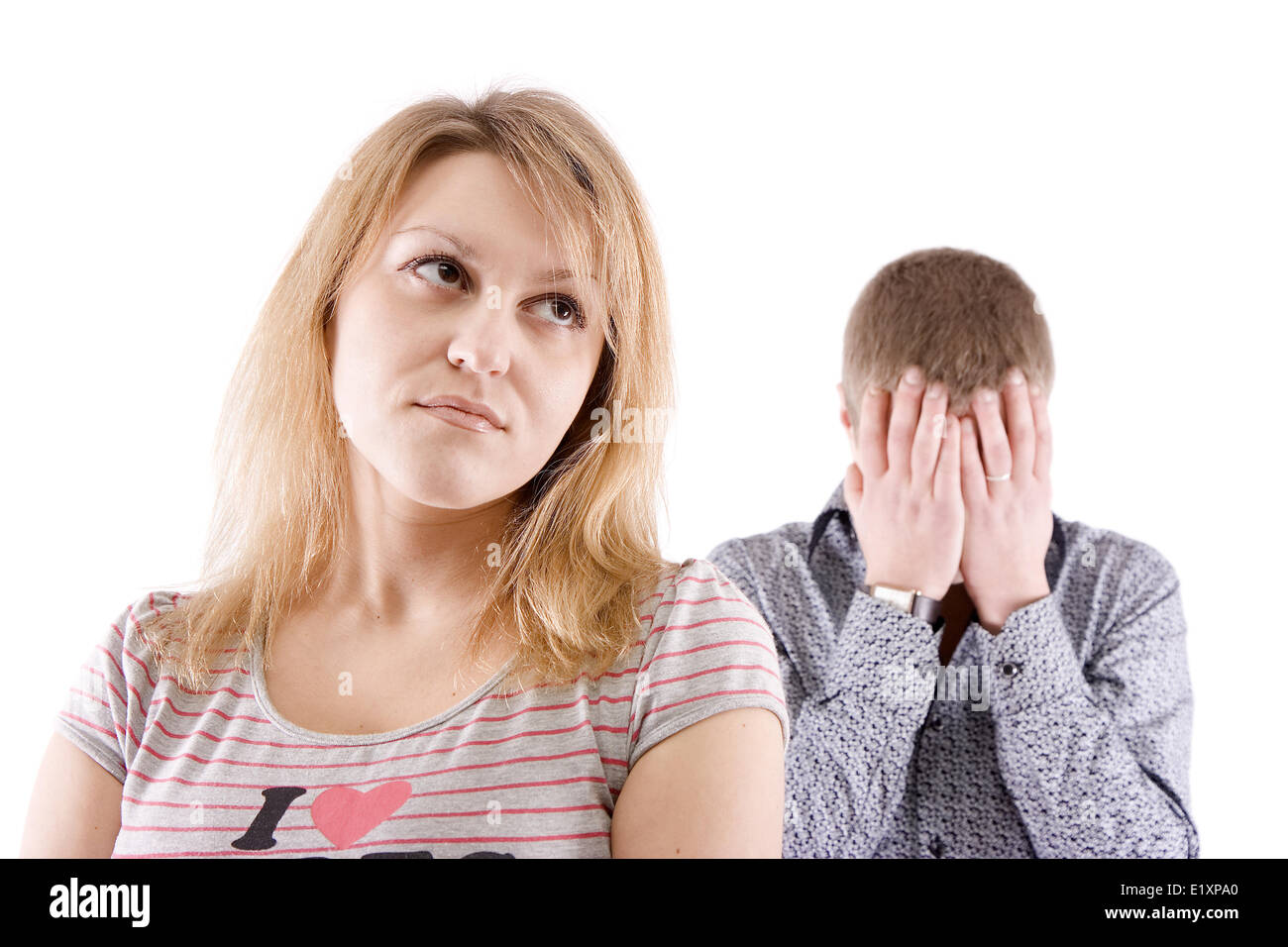 Quarrel relations hi-res stock photography and images - Alamy