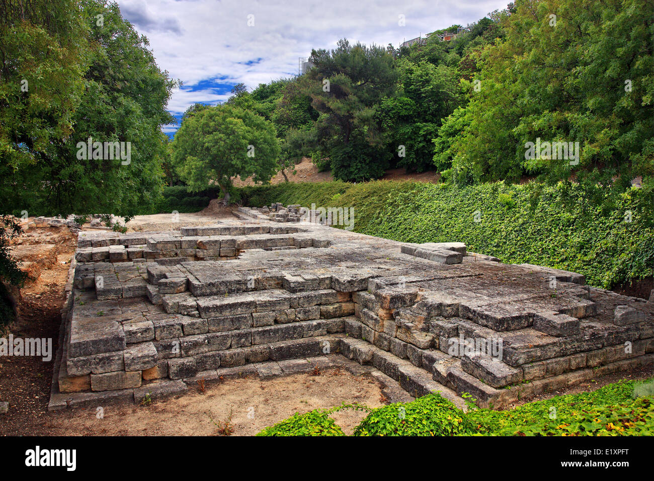 At the archaeological site of the ancient temple of Ammon Zeus, at ...