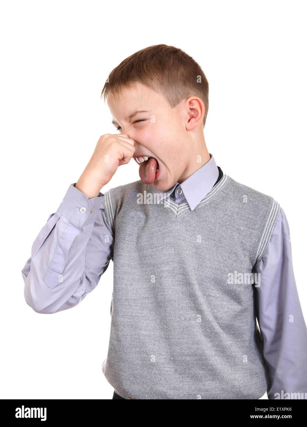 Kid boy stink hi-res stock photography and images - Alamy