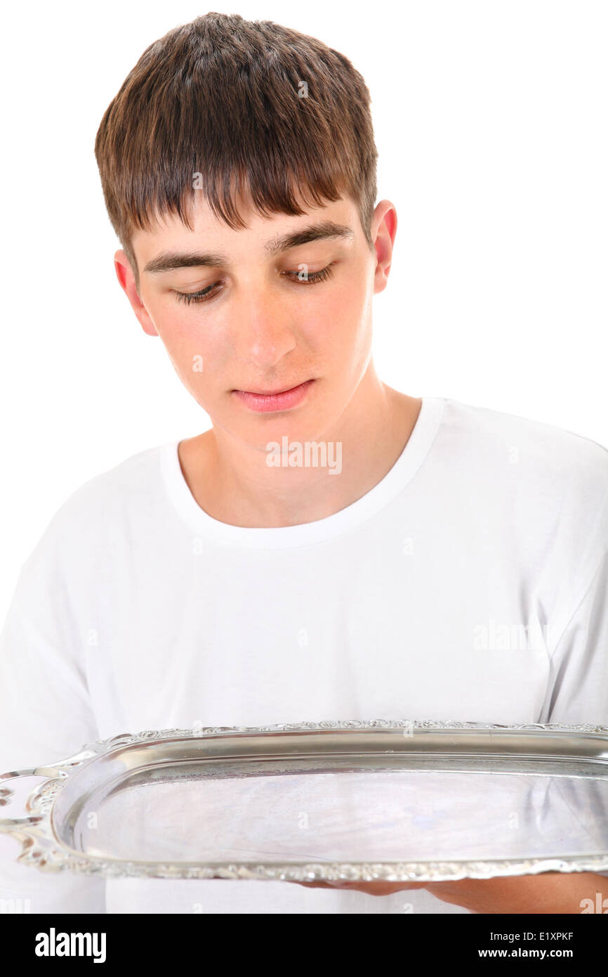 Salver hi-res stock photography and images - Alamy
