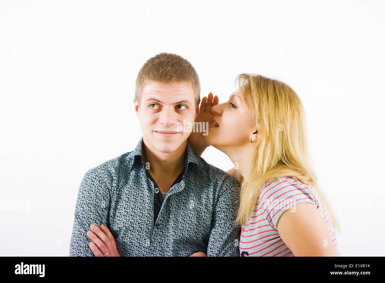 Secret call hi-res stock photography and images - Alamy