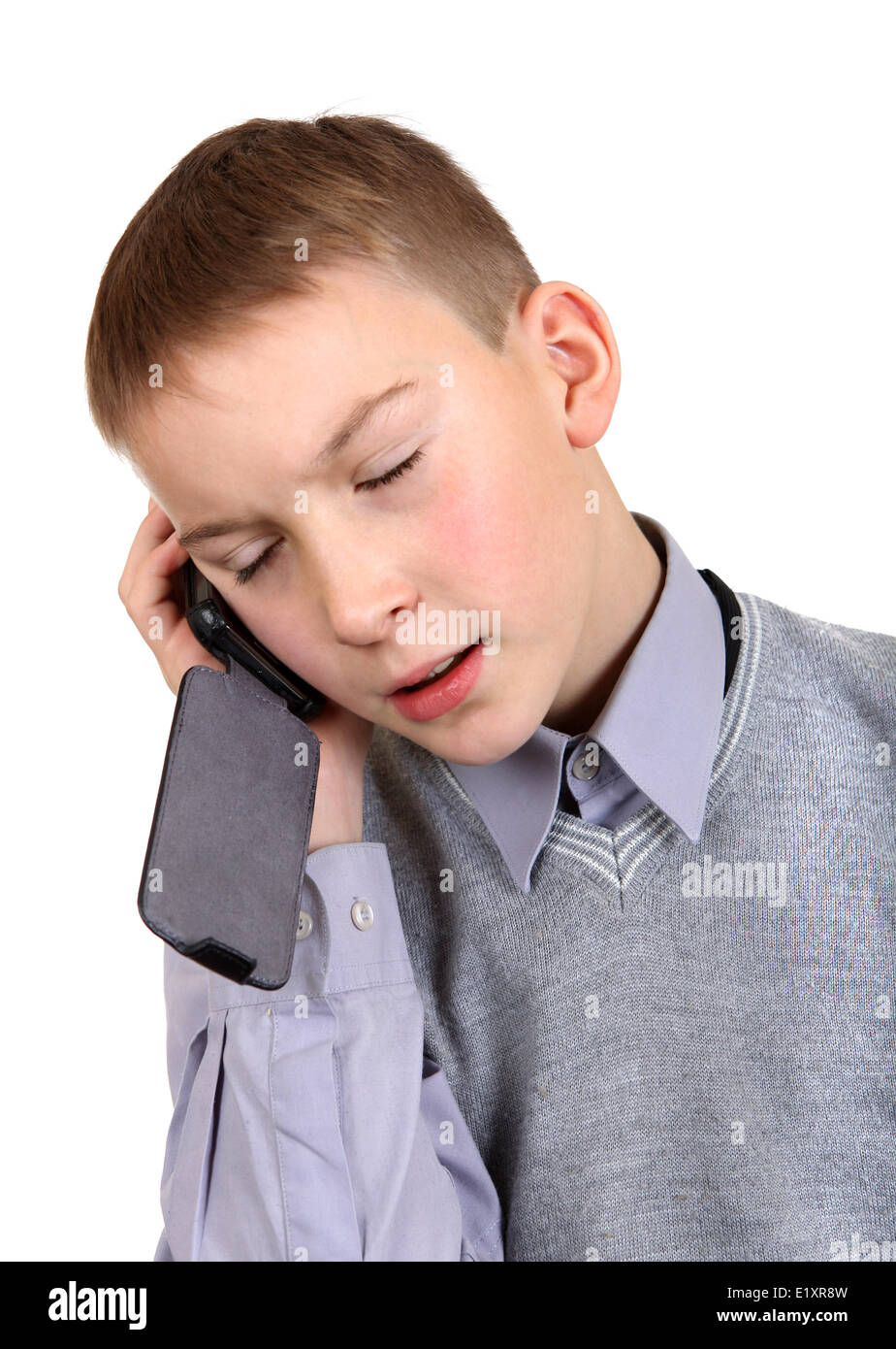Teen boy talk sad hi-res stock photography and images - Alamy