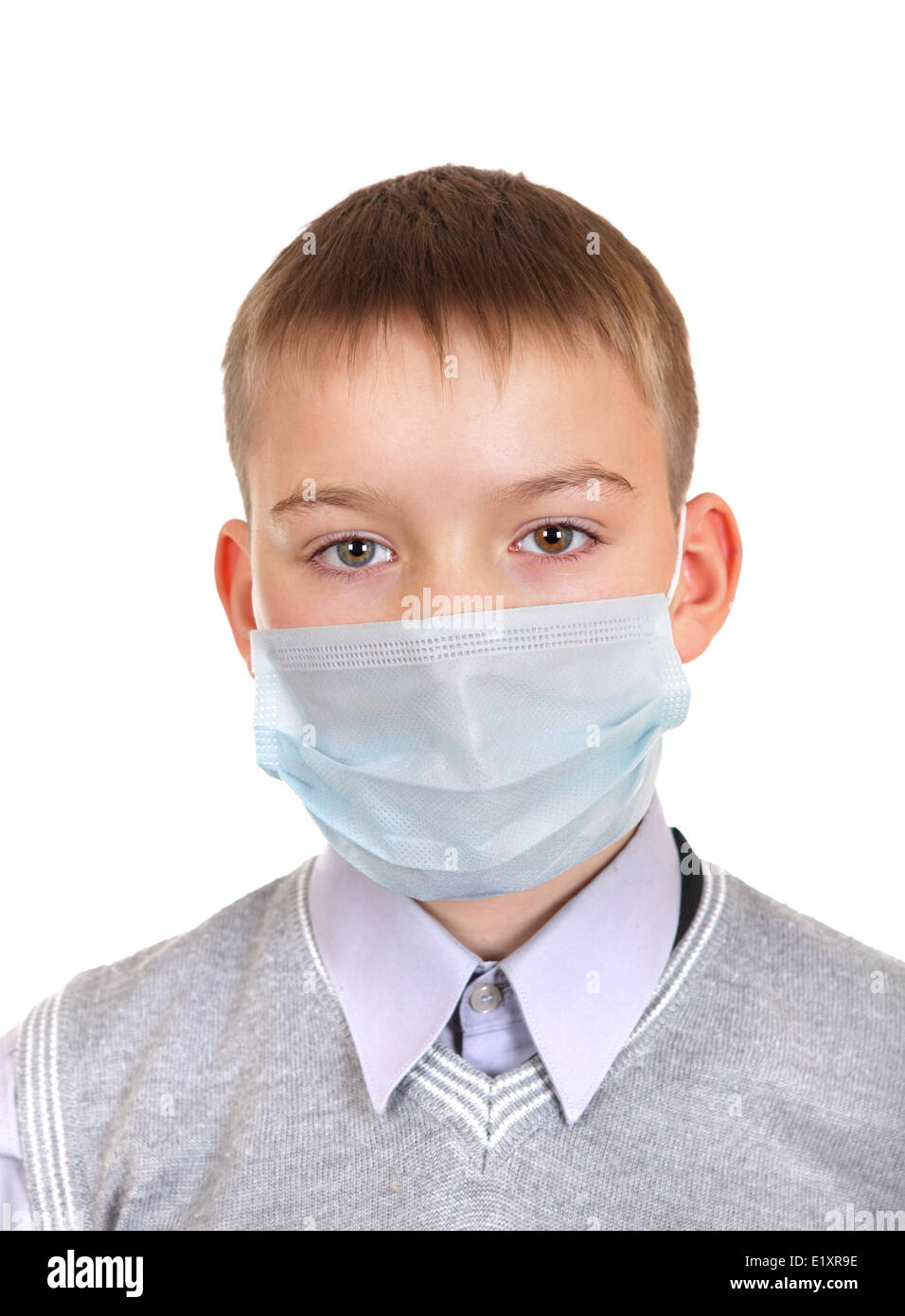Boy in face mask hi-res stock photography and images - Alamy