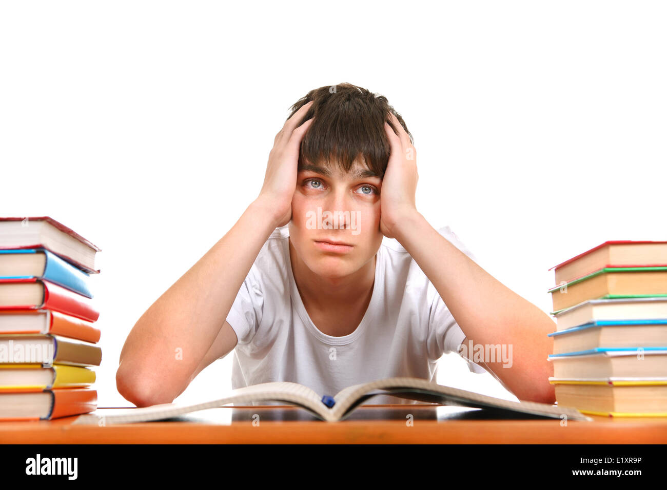 Sad student hi-res stock photography and images - Alamy