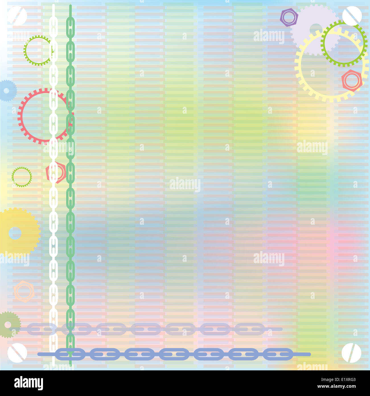 abstract background with gears Stock Photo - Alamy