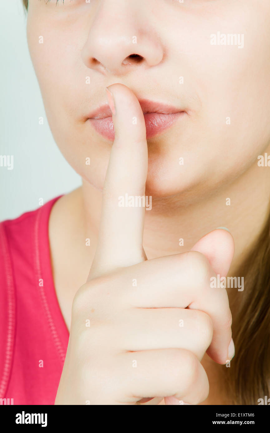 Healthy silence hi-res stock photography and images - Alamy