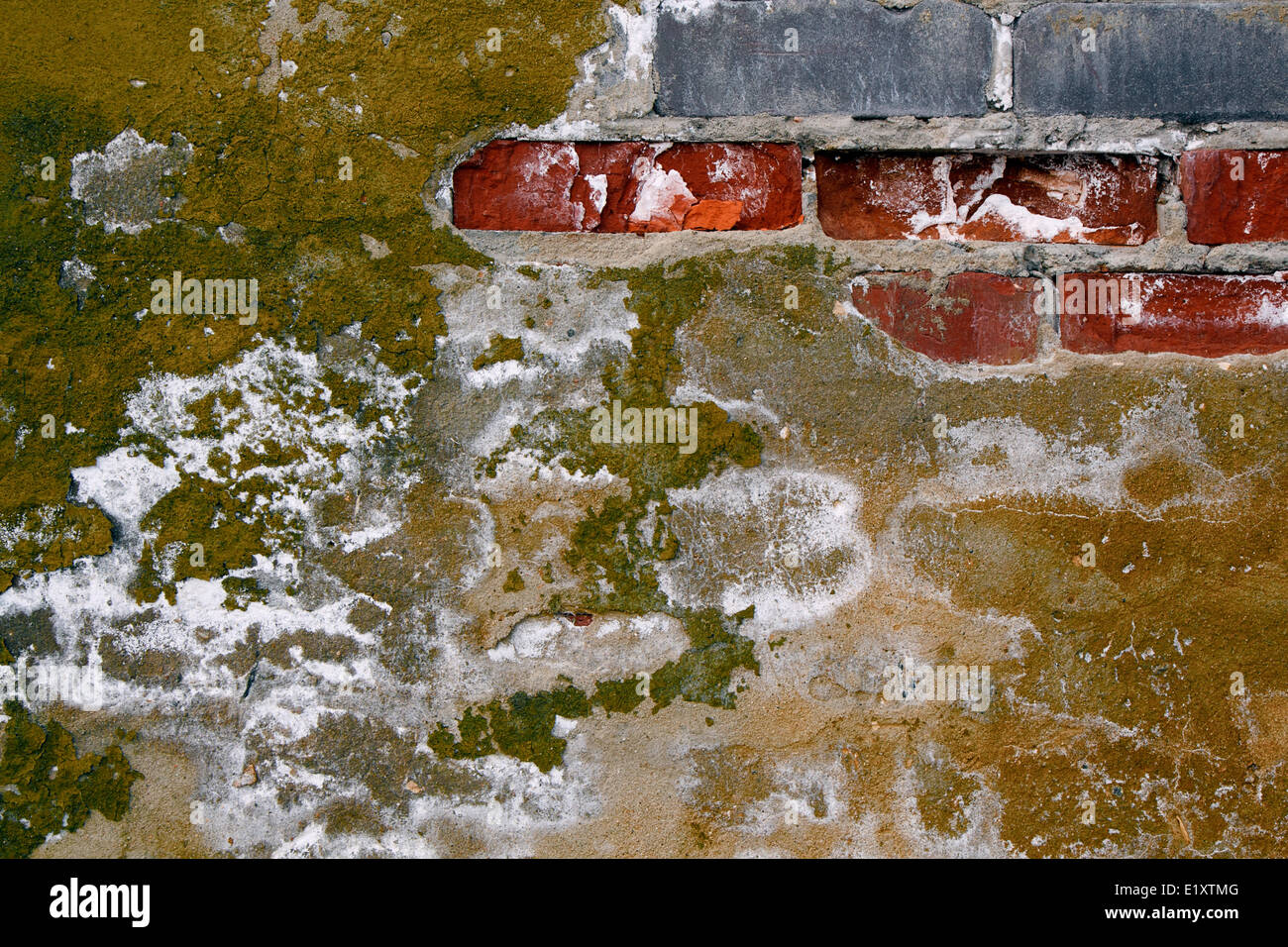 Texture. A ruined wall Stock Photo - Alamy