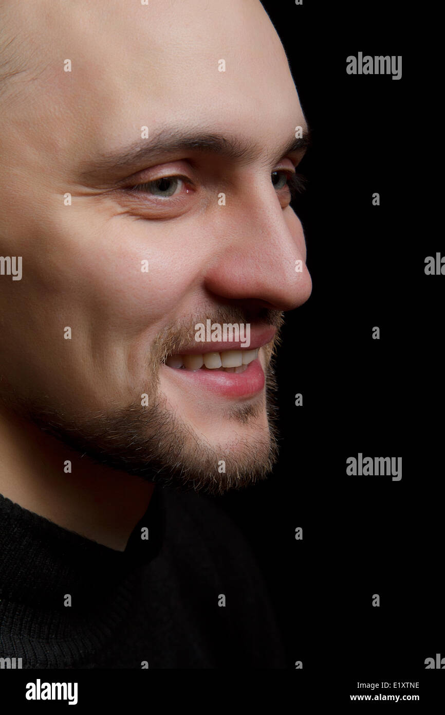 face of a young man Stock Photo - Alamy