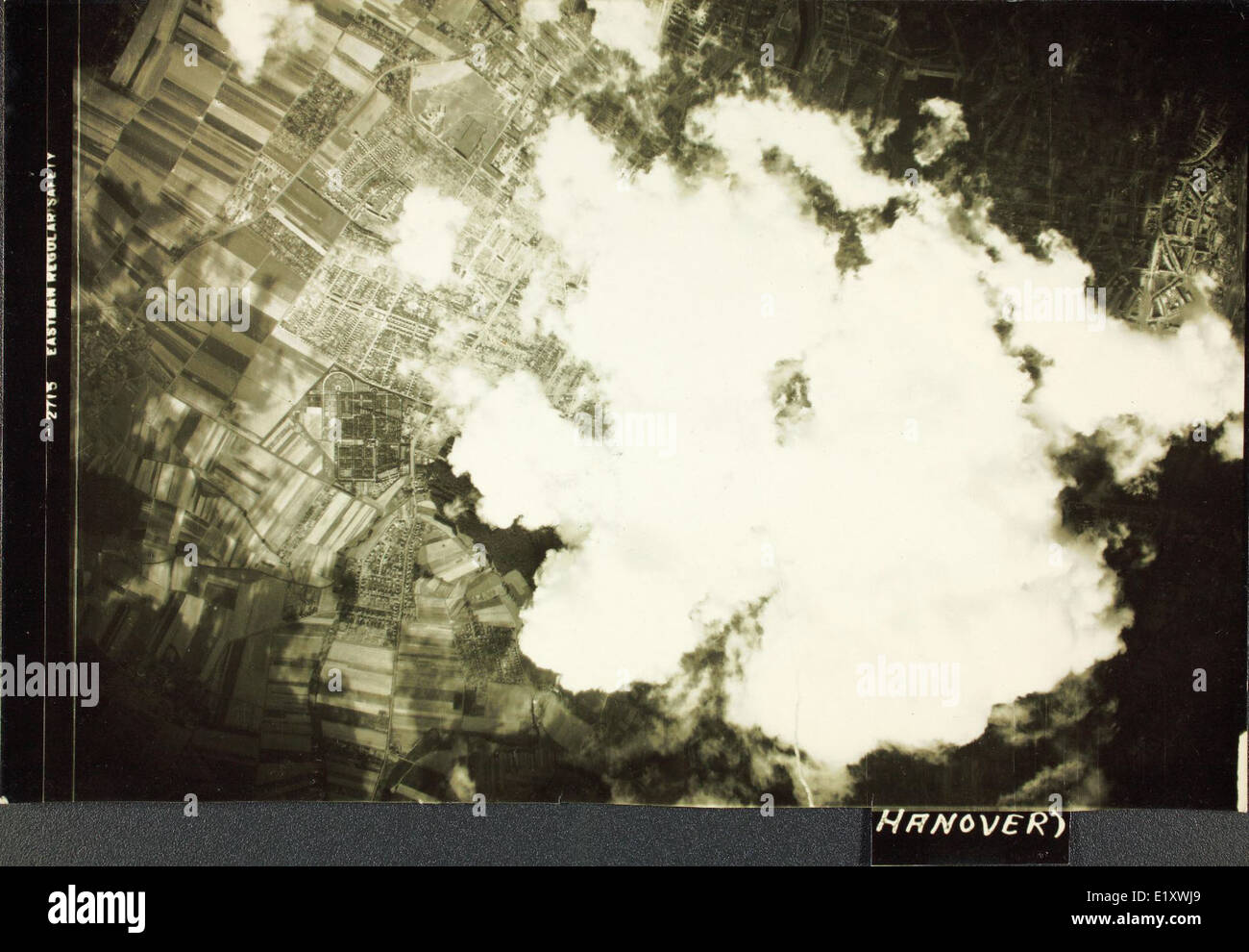 This reconnaissance photo provides an aerial view from 1941-1945 ...