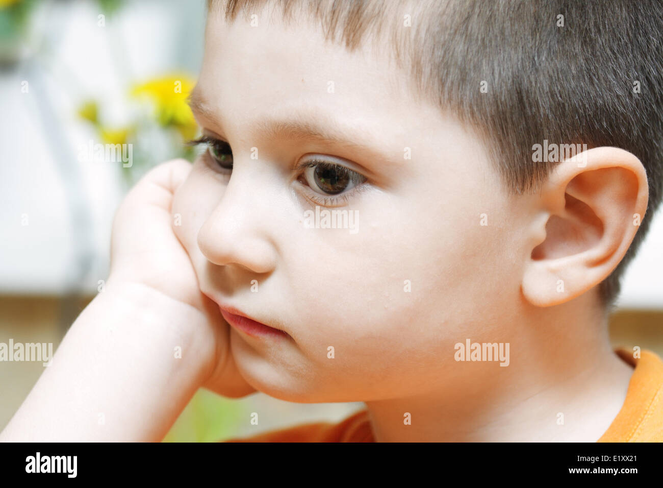 Portrait of little boy Stock Photo - Alamy