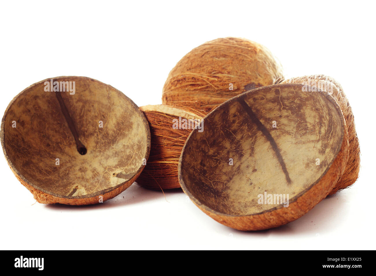 Dried coconut shell hi-res stock photography and images - Alamy