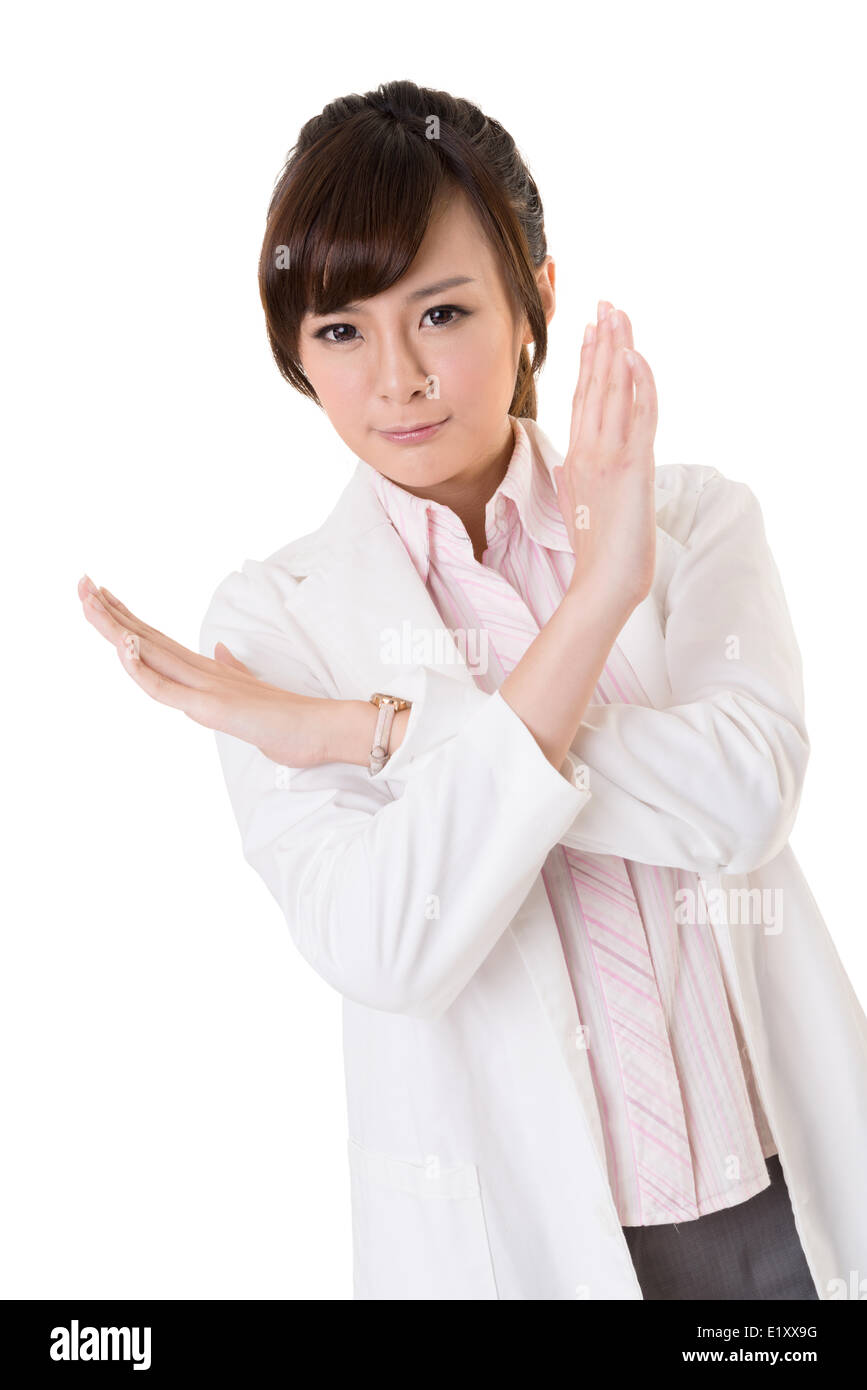 Doctor stop hand gesture hi-res stock photography and images - Alamy