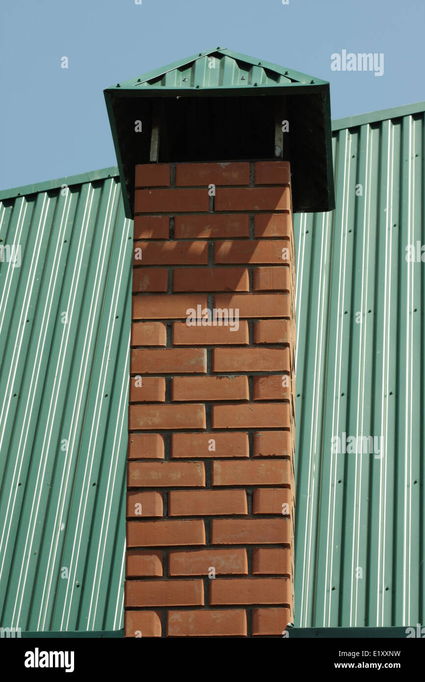 Brick chimney hi-res stock photography and images - Alamy
