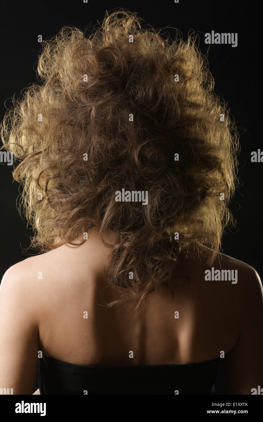 Fluffy hairstyle hi-res stock photography and images - Alamy
