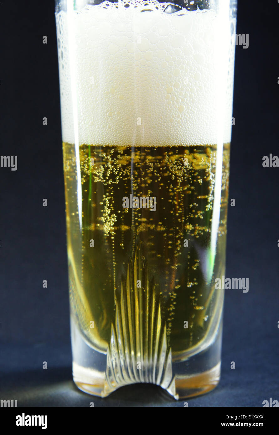 Glass of beer Stock Photo - Alamy