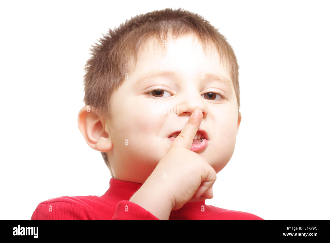 Please dont talk Stock Photo - Alamy