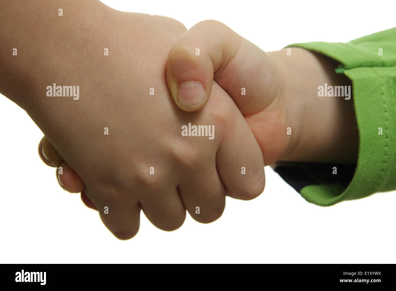 Lets shake hands Stock Photo - Alamy