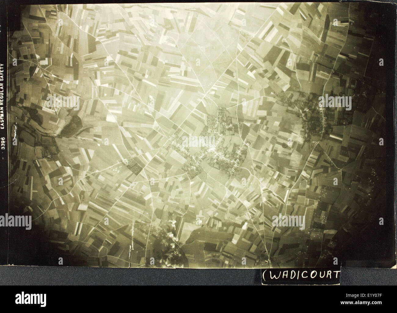 This reconnaissance aerial photo, taken during World War II (1941-1945 ...