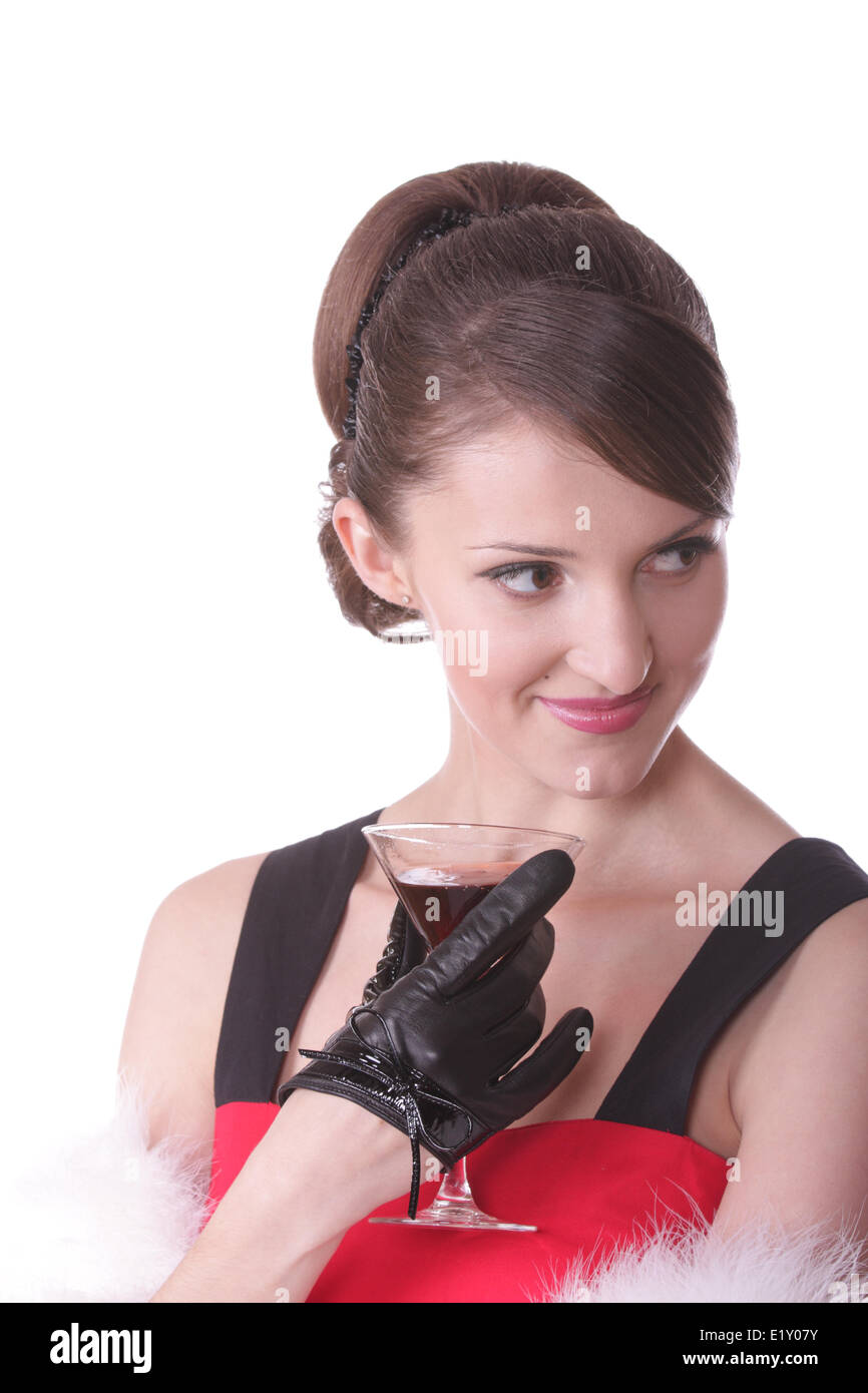 Classic style portrait Stock Photo - Alamy