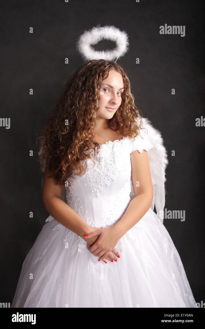 Angel Head Wings High Resolution Stock Photography and Images - Alamy