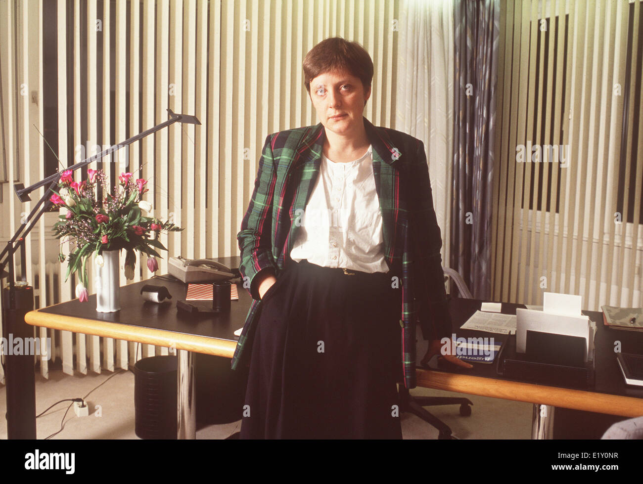 Angela merkel 1991 hi-res stock photography and images - Alamy