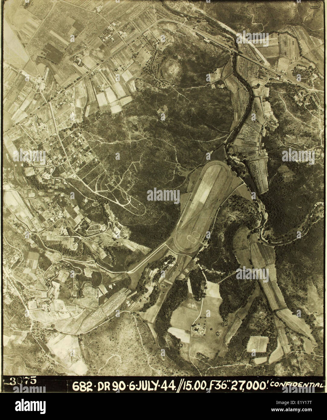 Reconnaissance Photo Aerial View Stock Photo - Alamy