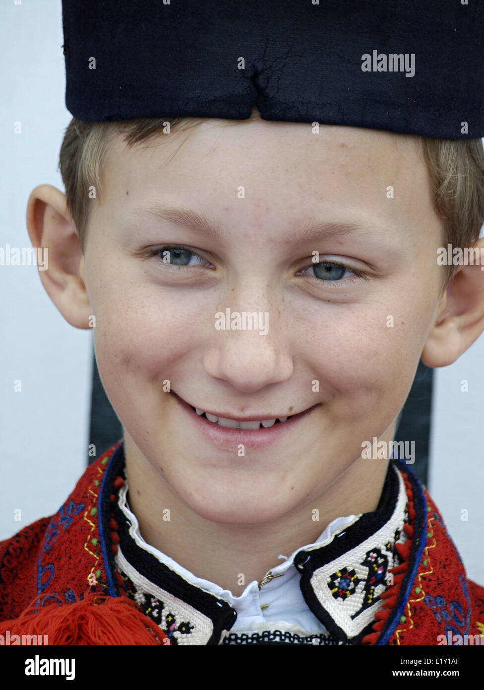portrait of a man in folk costume Stock Photo - Alamy