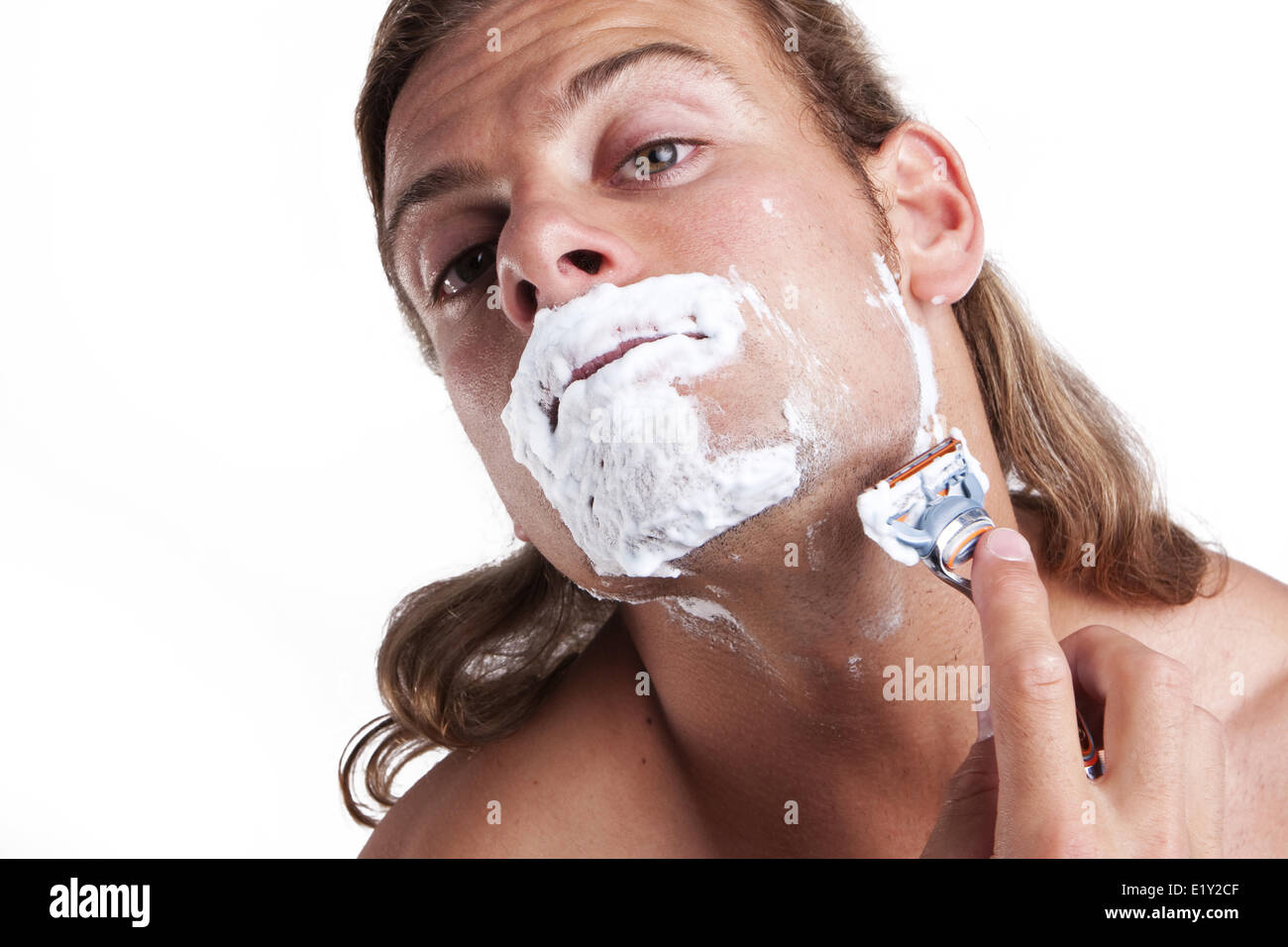 time for shaving Stock Photo - Alamy
